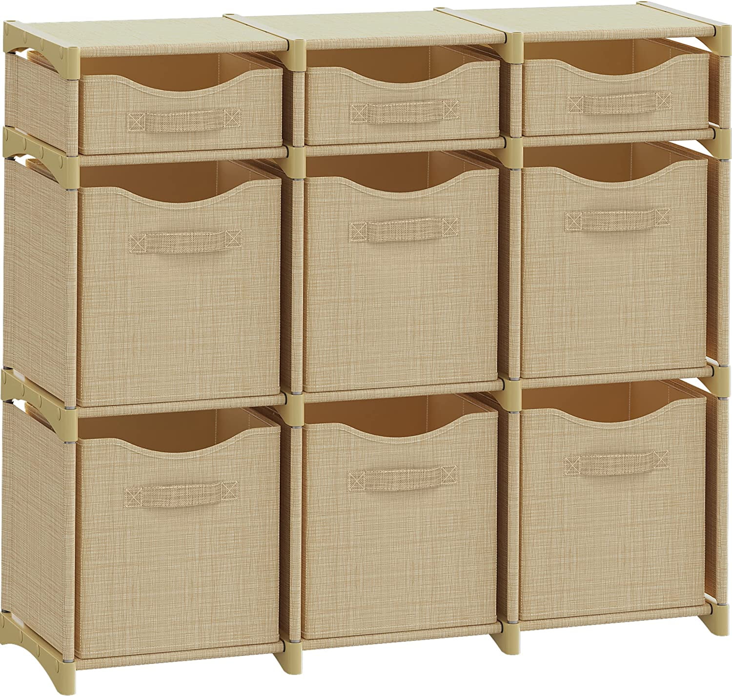 9 Cube Closet Organizers And Storage | Includes All Storage Cube Bins ...