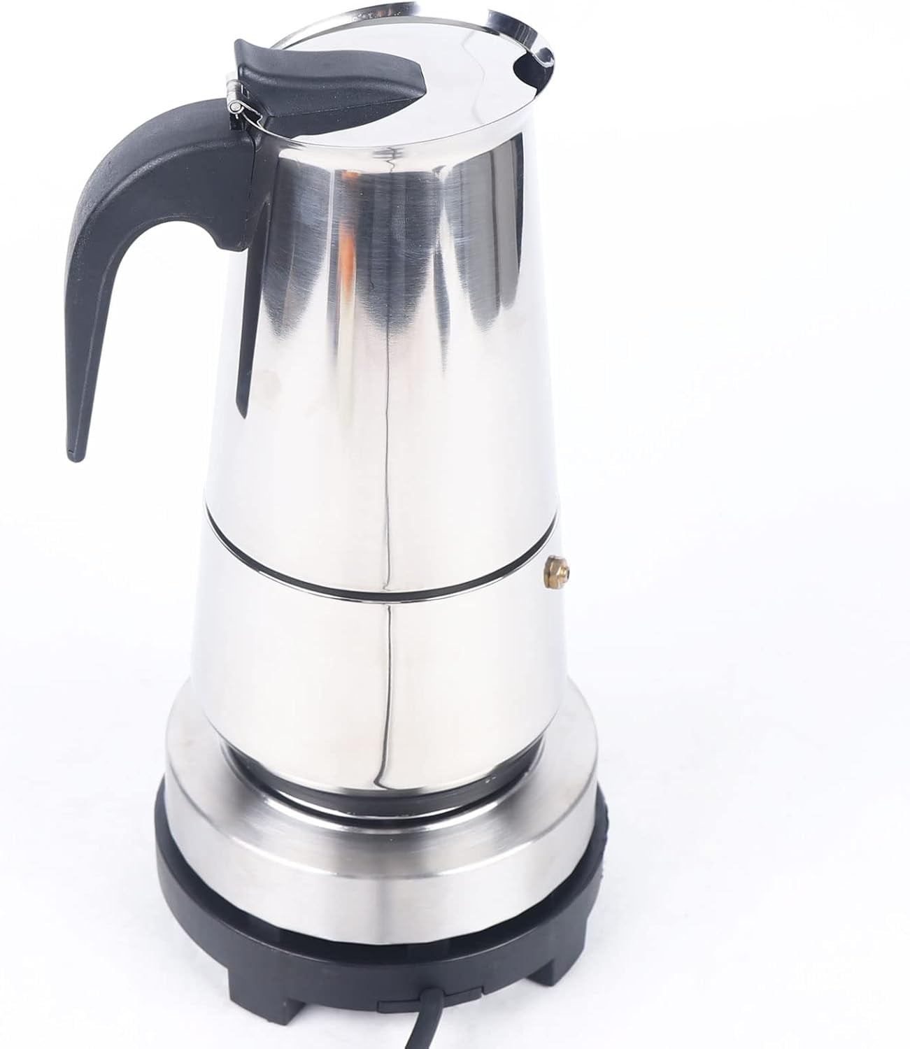 9 Cups Electric Stovetop Espresso Maker,Stainless Steel Coffee Maker ...