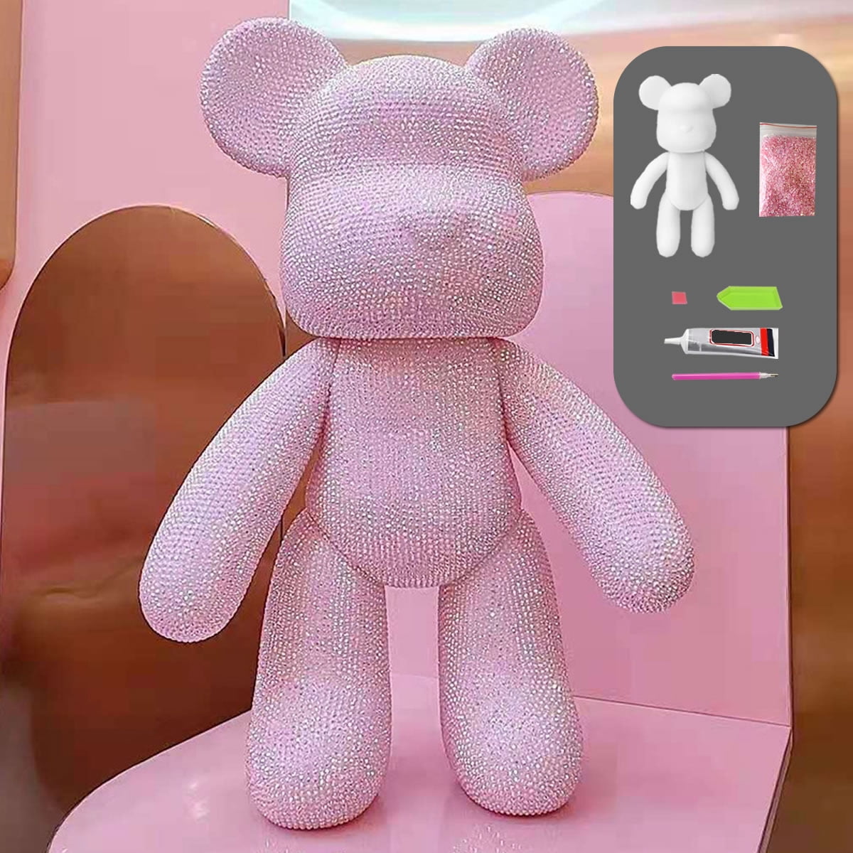 9" DIYCreate Art and Craft kits Non-Toxic 5D Diamond Bling Rhinestone ...