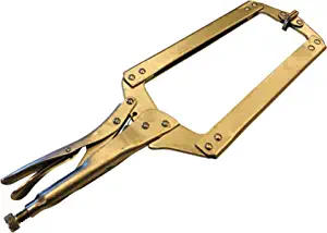 9" Deep Throat Locking C-Clamps with Swivel Pad Jaws - Walmart.com