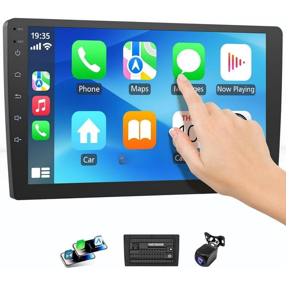 9" Double Din Stereo with , Radio and , Backup Camera, GPS Navigation ...