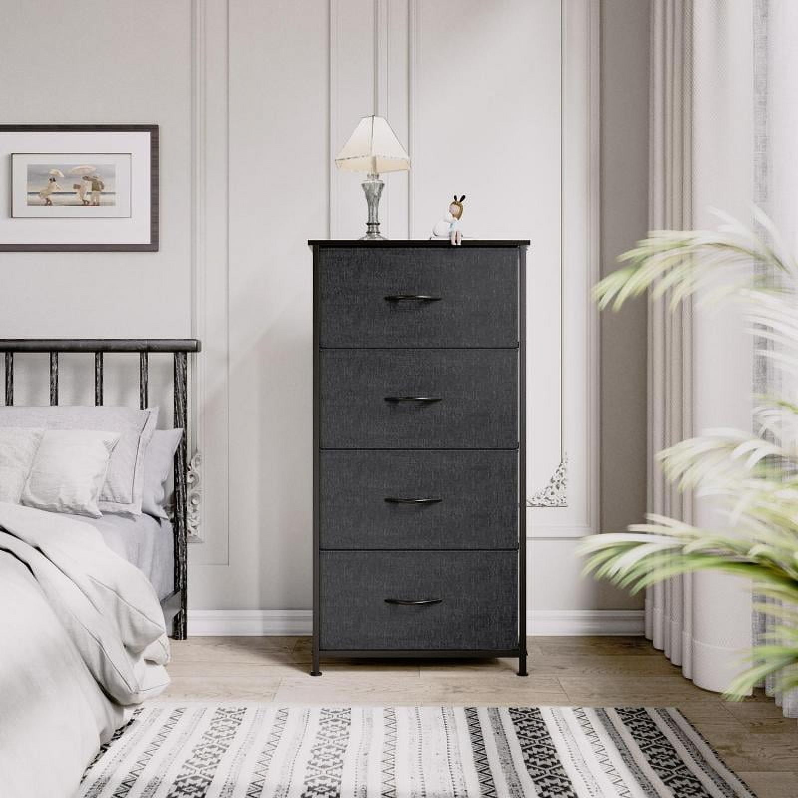 9 Drawer Dresser for Bedroom, Fabric Tall Dressers & Chests of Drawers ...