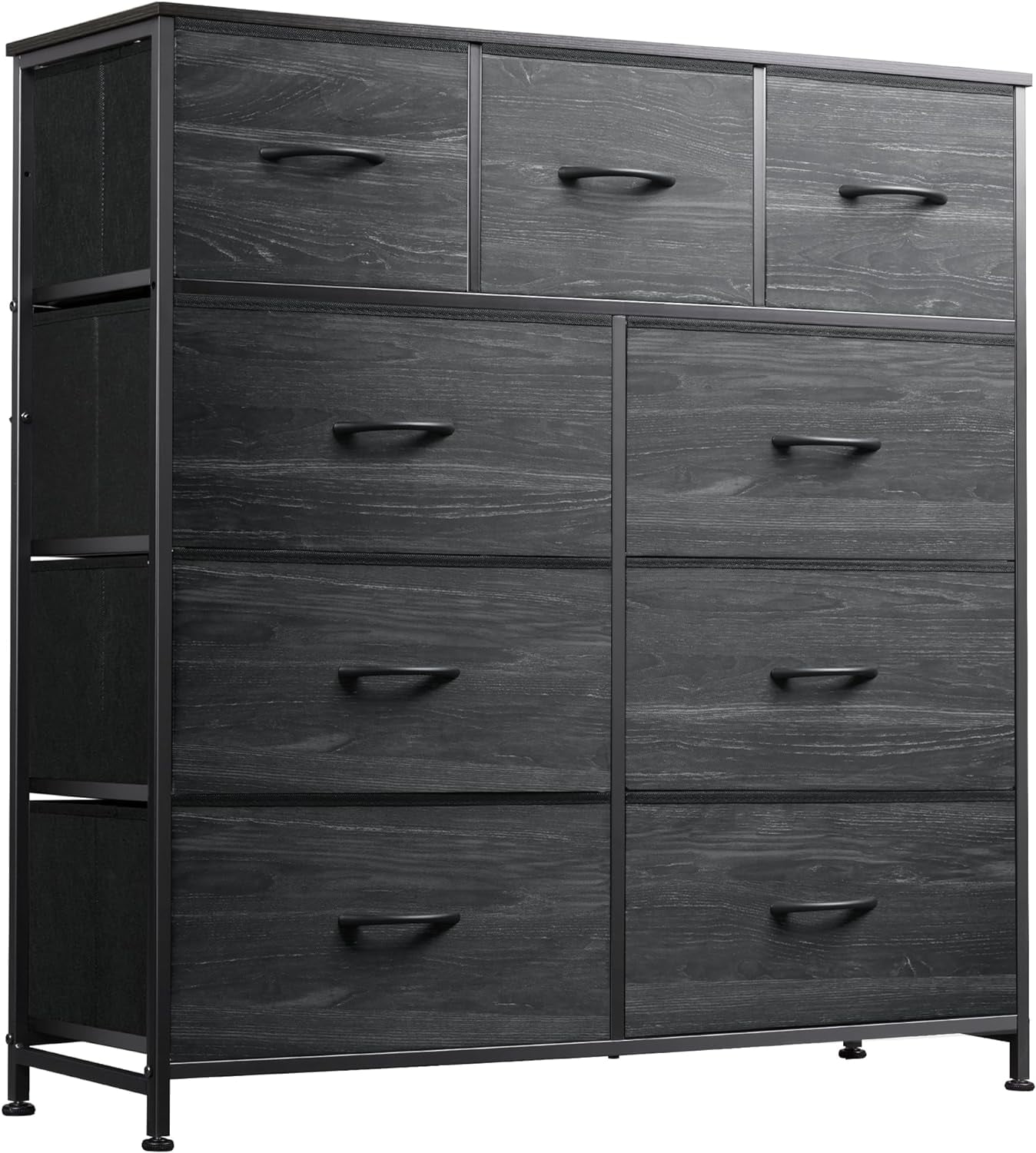 9-Drawer Dresser, Fabric Storage Tower for Bedroom, Entryway, Closet ...