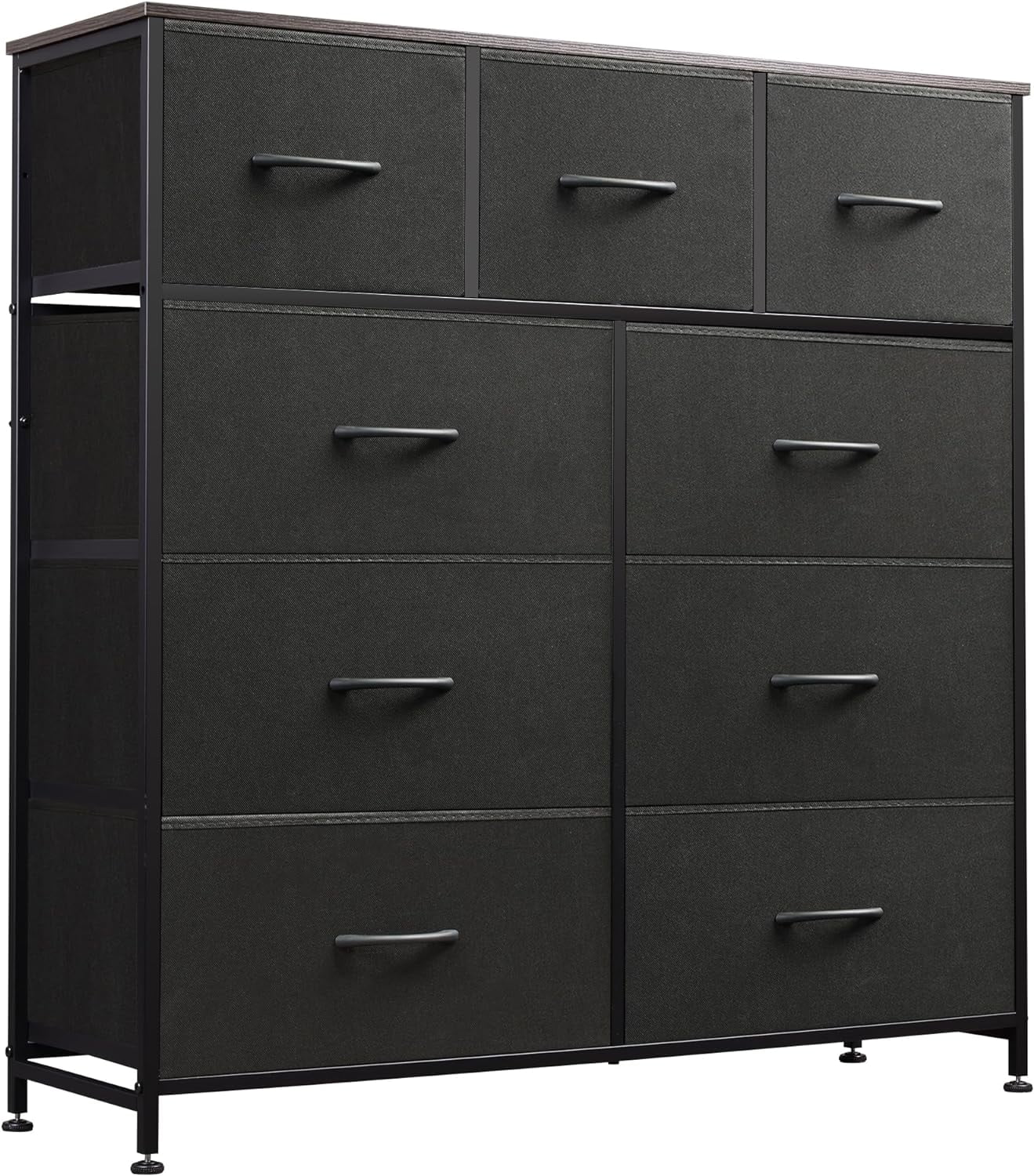 9-Drawer Dresser, Fabric Storage Tower for Bedroom, Hallway, Entryway ...