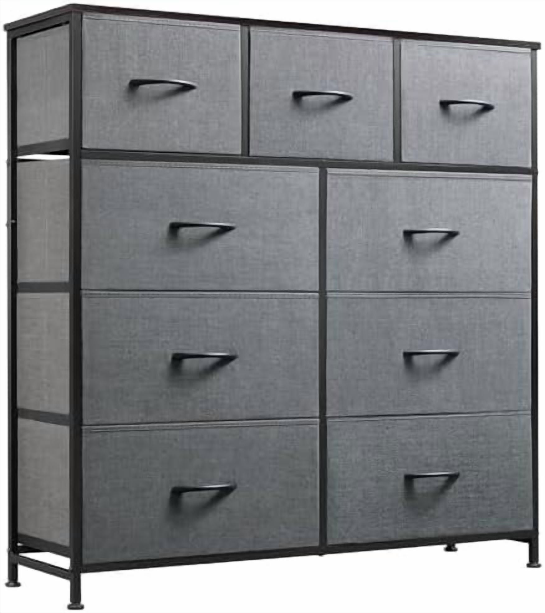 9-Drawer Dresser, Fabric Storage Tower for Bedroom, Hallway, Entryway ...