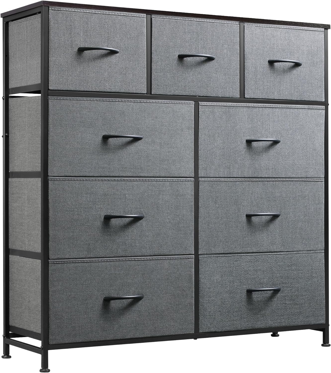 9-Drawer Dresser, Fabric Storage Tower for Bedroom, Hallway, Entryway ...