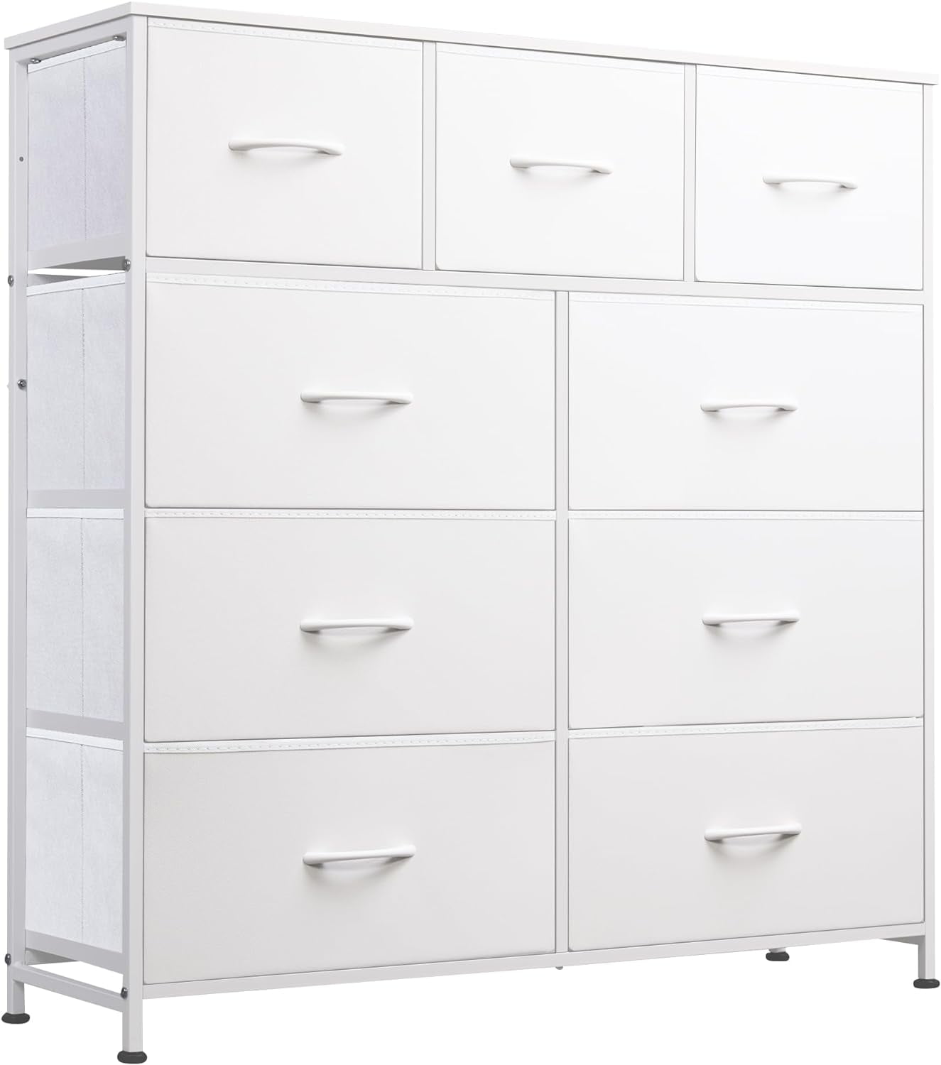 9-Drawer Dresser, Fabric Storage Tower for Bedroom, Hallway, Entryway ...