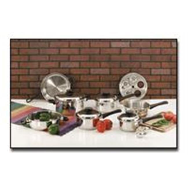 9-Element 17 piece Cookware Set - Walmart.com