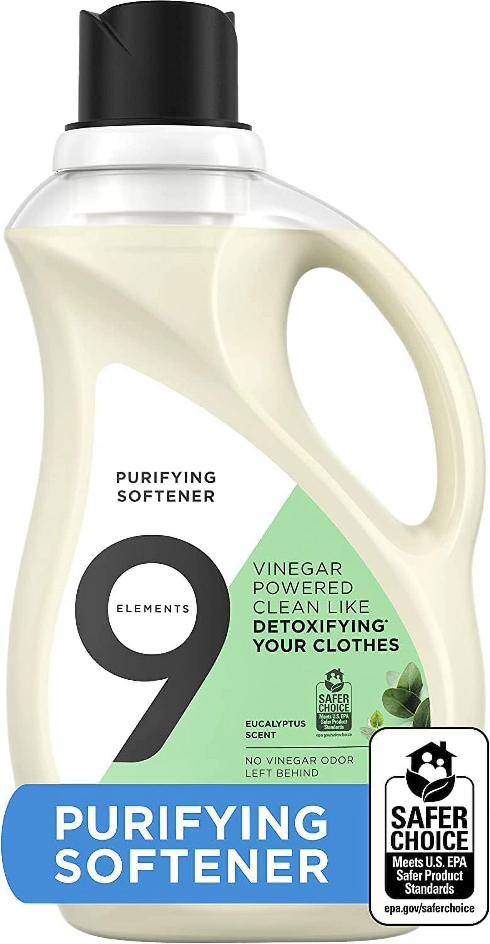 9 Elements Purifying Softener, Eucalyptus Scent, 67 Oz, Fabric Purifier ...