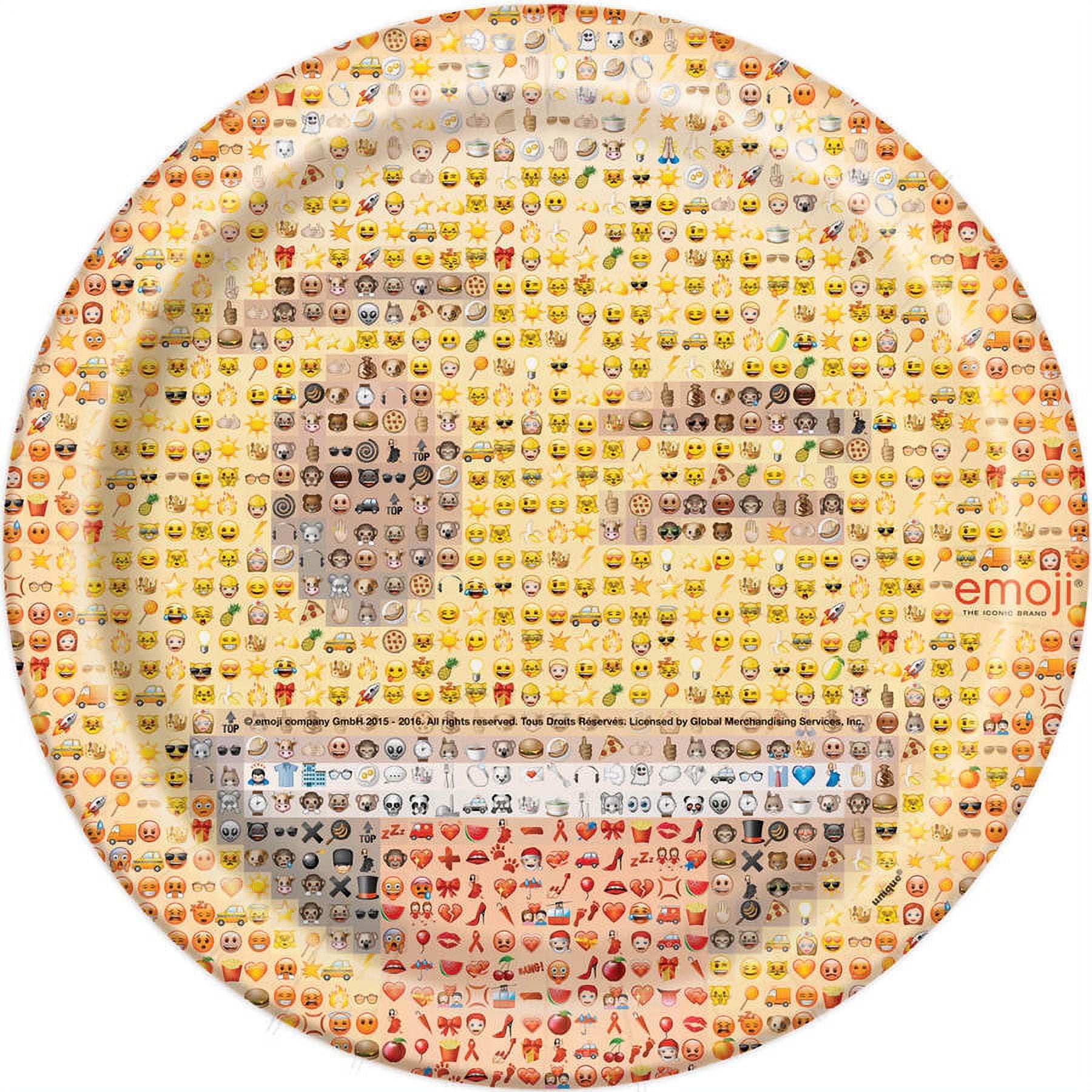 9" Emoji Party Plates, 8ct - Walmart.com
