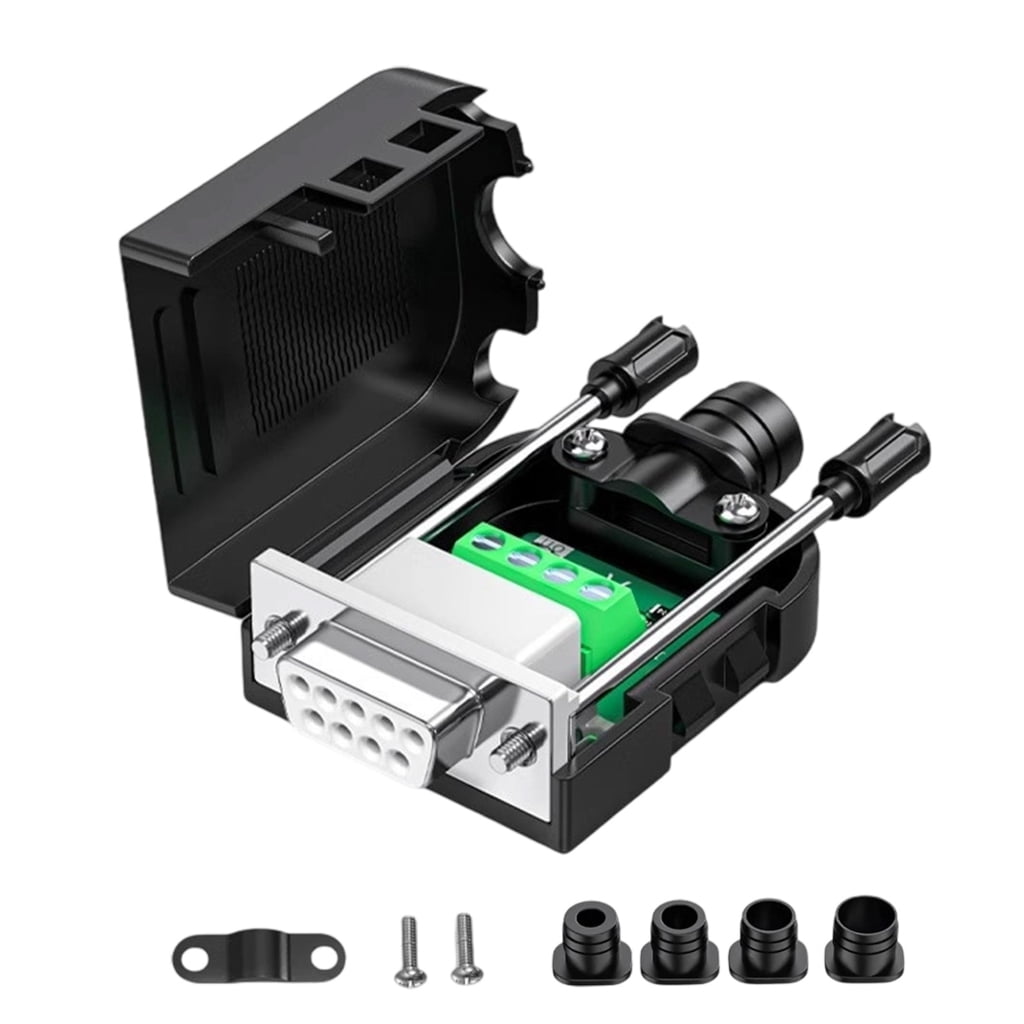 9 Female To CAN Bus Adapter with Terminals 120ohResistor Switcher Screw ...