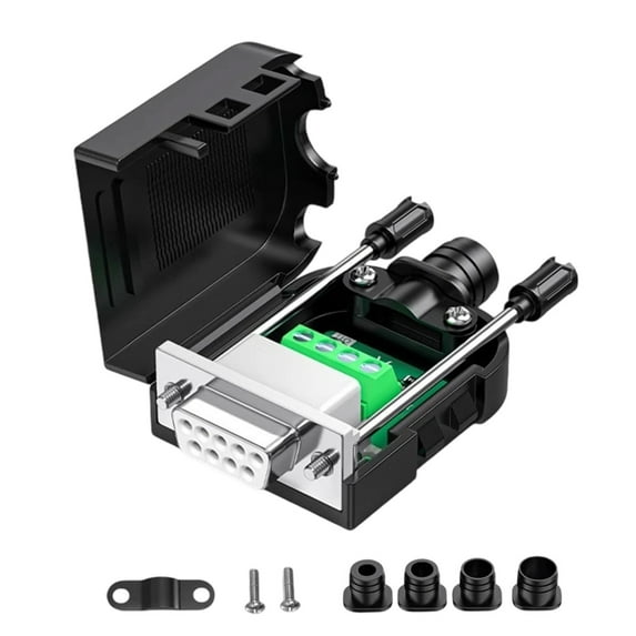 9 Female To CAN Bus Adapter with Terminals 120ohResistor Switcher Screw ...