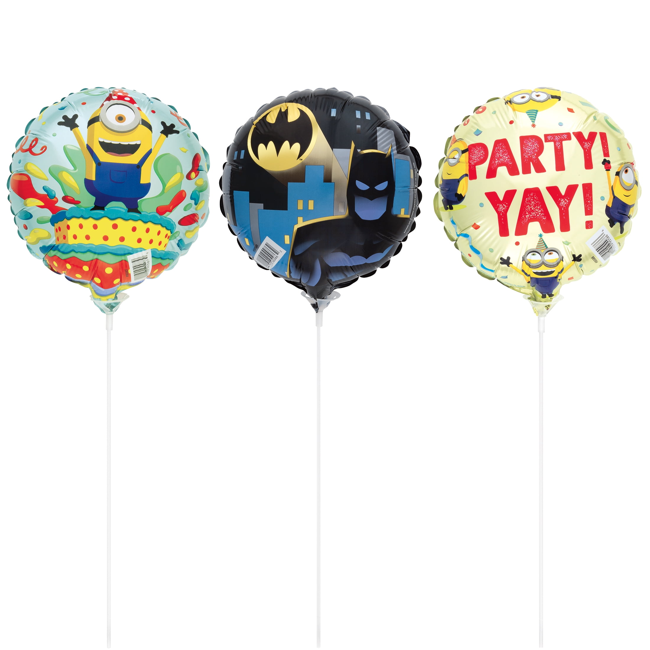 9" Foil Cinematic Licensed Birthday Balloon Assortment, 16pc - Walmart.com