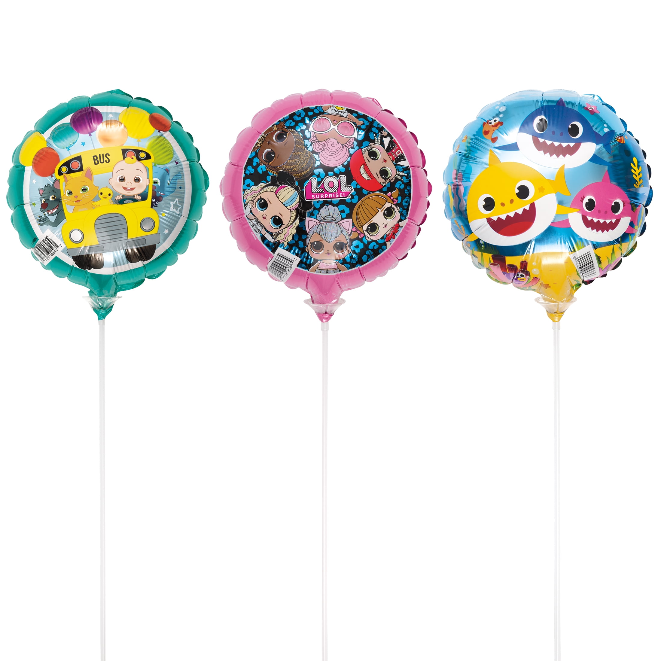 9" Foil Licensed Balloon Assortment, 16pc - Walmart.com