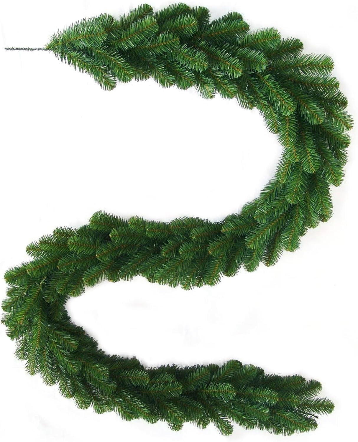 9-Foot Christmas Garland with 240 Lifelike Tips - Classic Northern ...
