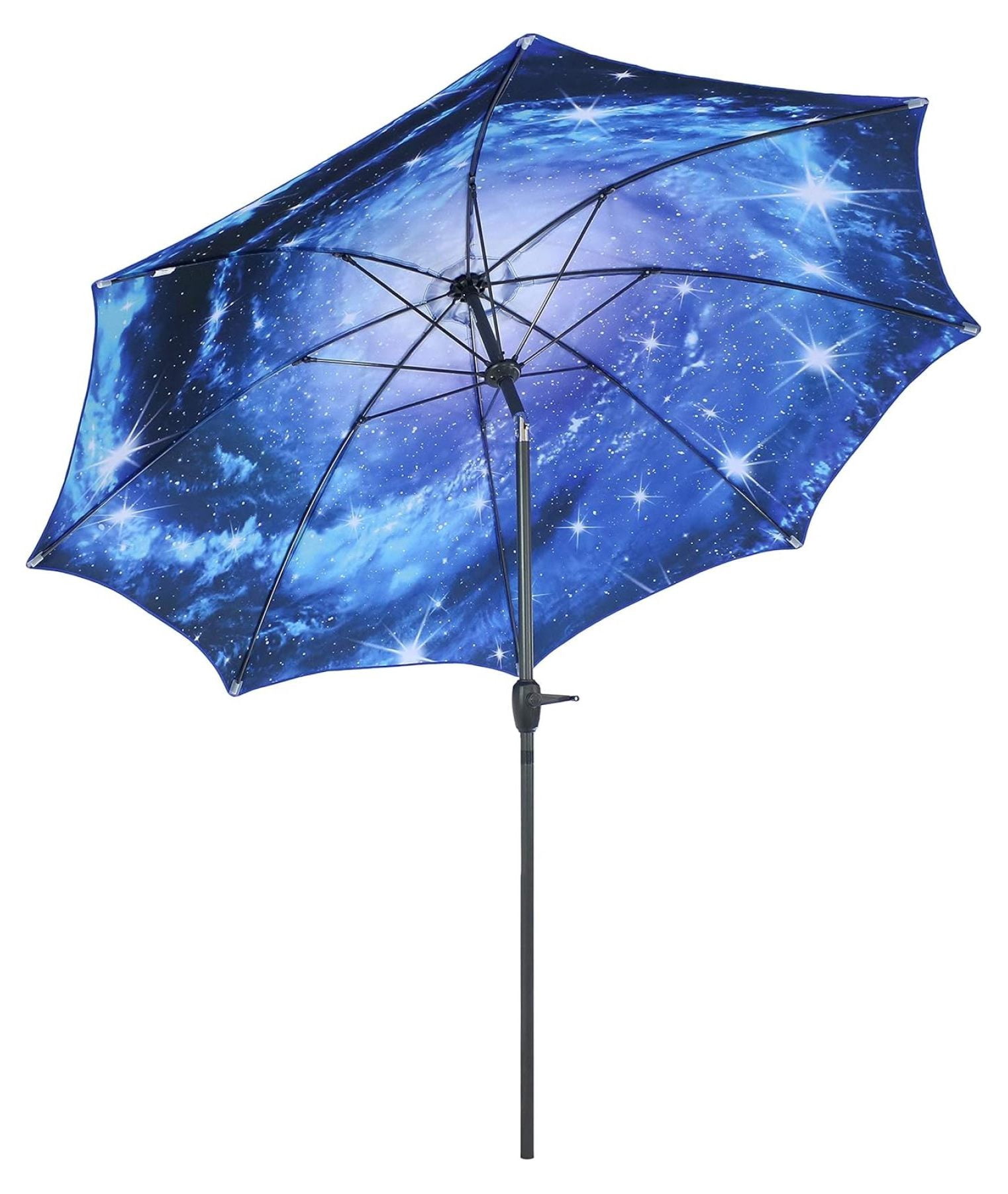 9-Foot Inside Out Patio Umbrella with Push Button Tilt - Aluminum Pole ...