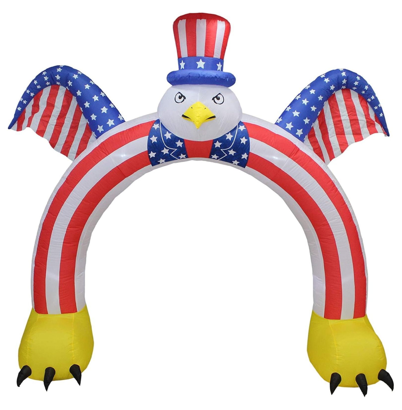 9 Foot Tall Patriotic Independence Day 4th of July Inflatable Flying ...
