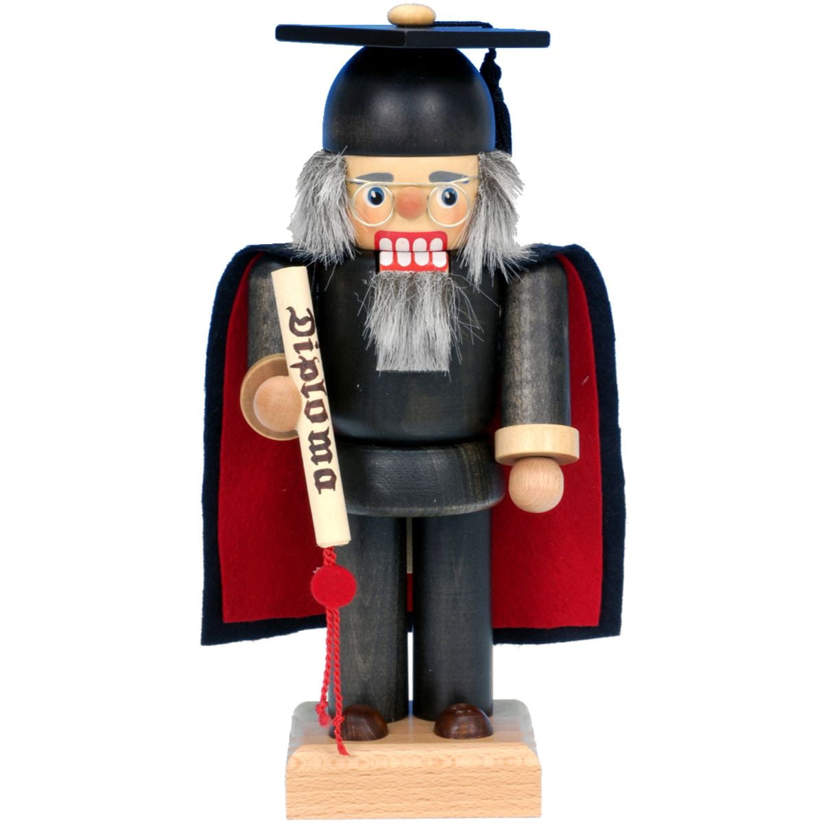9" Free Standing Christian Ulbricht Handcrafted Wooden Graduate ...
