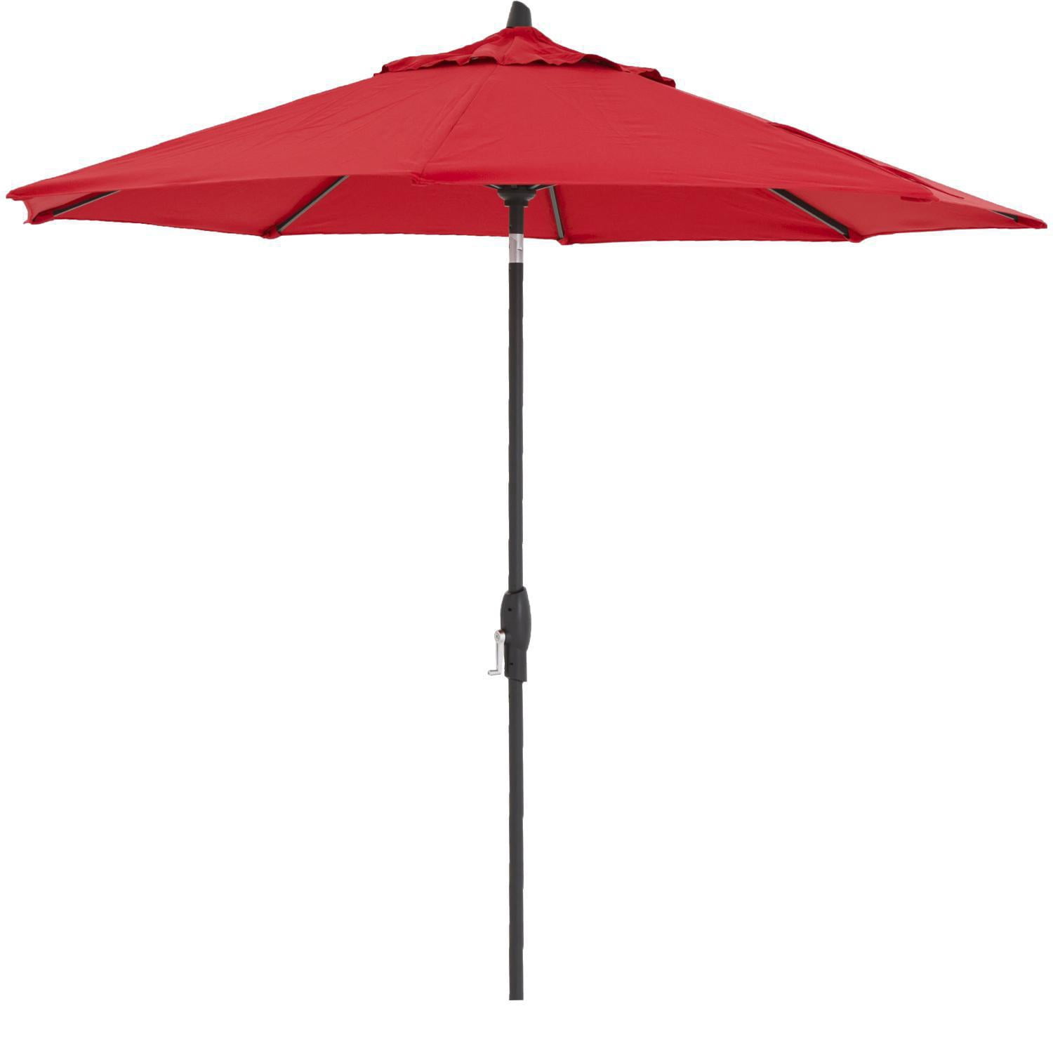 9 Ft. Octagonal Aluminum Auto Tilt Patio Umbrella W/ Crank Lift By ...