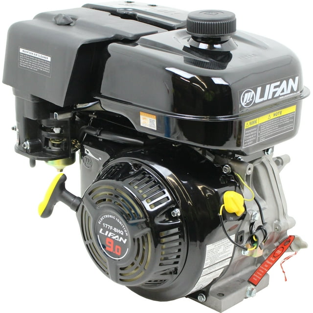 9 HP Recoil Start Horizontal Shaft Engine with 6;1 Gear Reduction CARB - Walmart.com