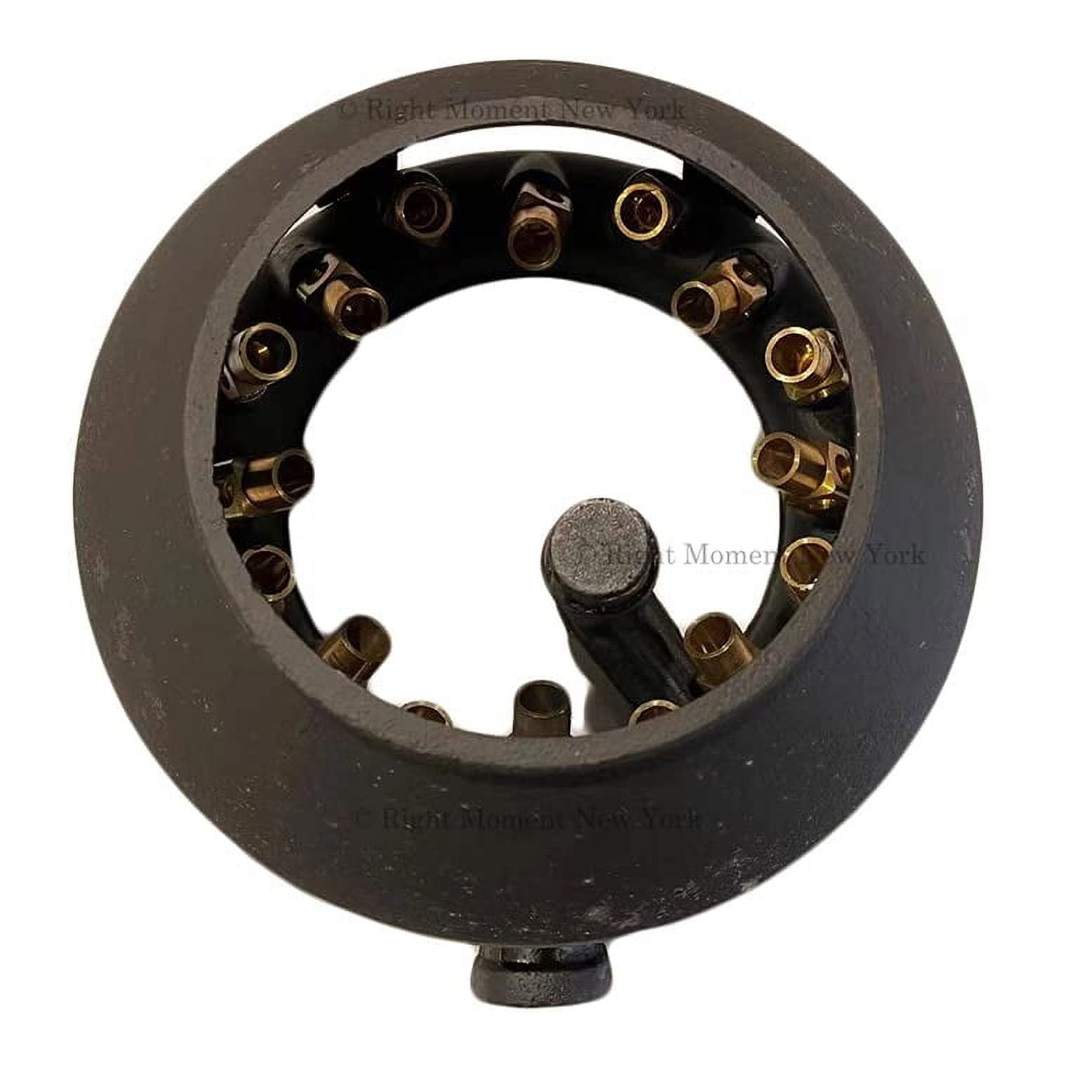 9" High-Powered Jet Burners W/Lip (Natural Gas) (16 Brass Tip Jets ...