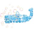 9-Hole Electric Bubble Machine with LED Light and Music, Automatic ...