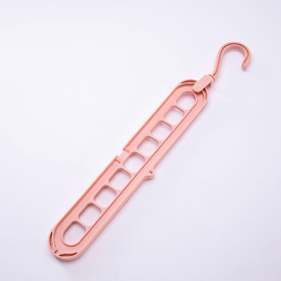 9 Hole Hangers Organizer for Wardrobe Space Saving - Multifunctional ...