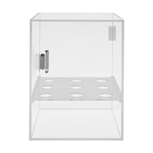 9-Hole Ice Cream Cone Holder, Transparent Acrylic Display Stand with ...