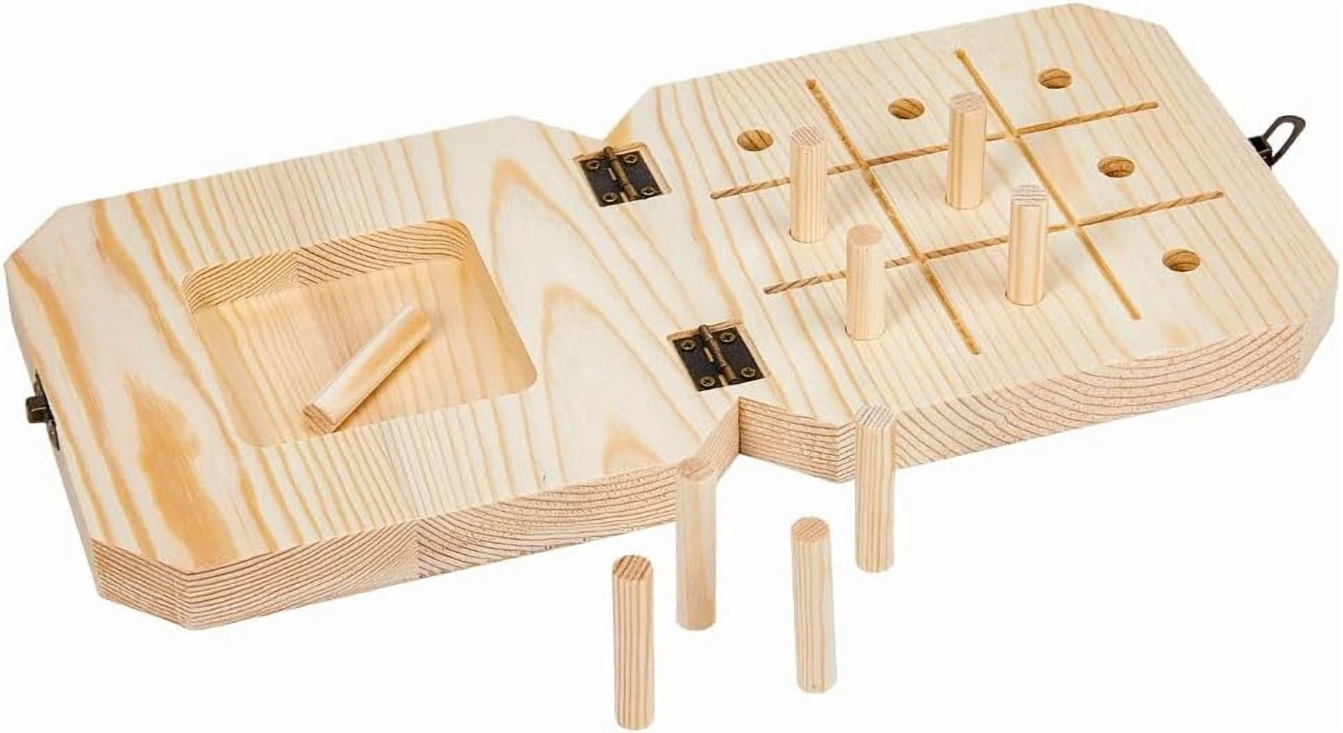 9 Hole Wooden Peg Board for Occupational Therapy Finger Dexterity Wood ...