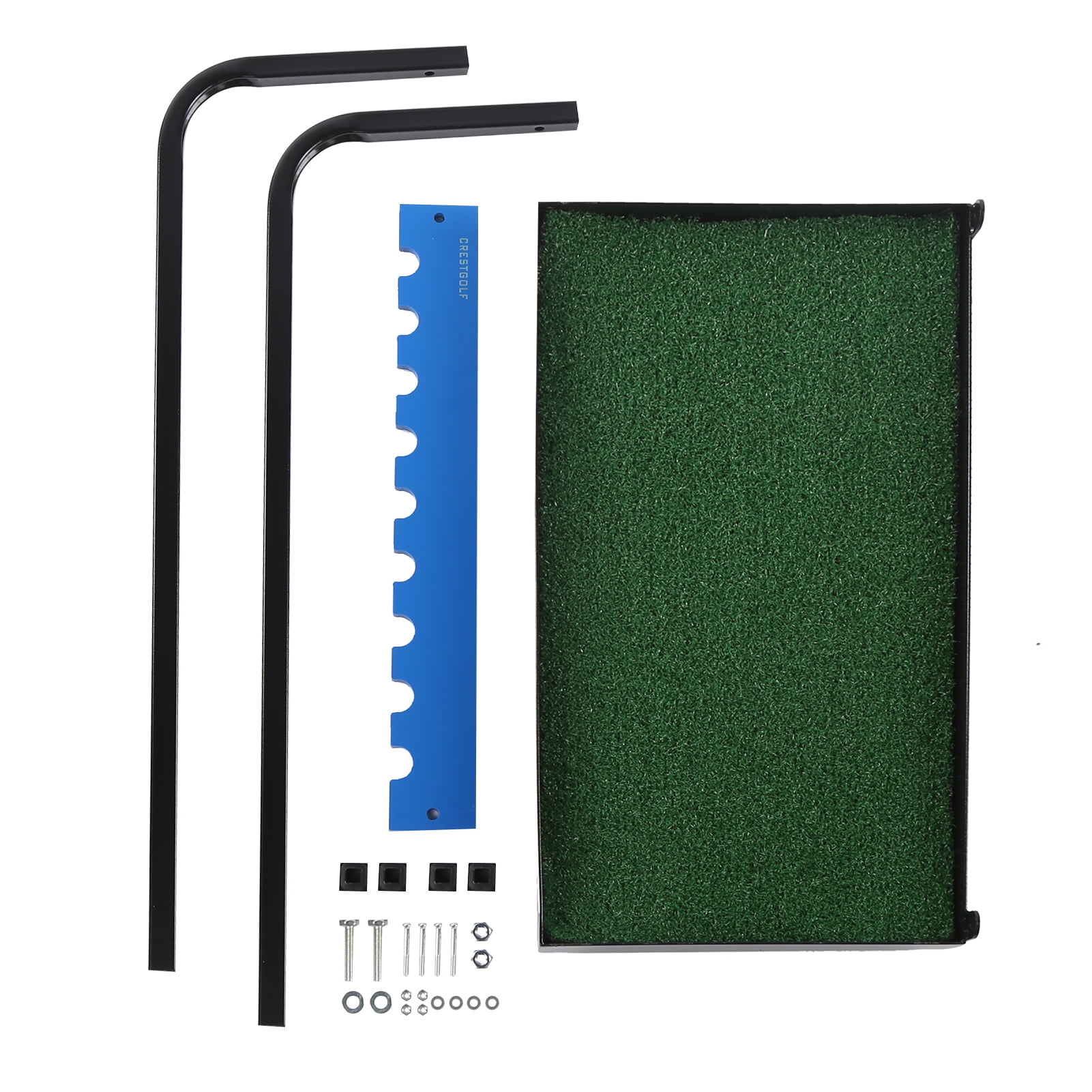 9 Holes Golf Club Steel Storage Rack Holder Putter Display Shelf Stand ...