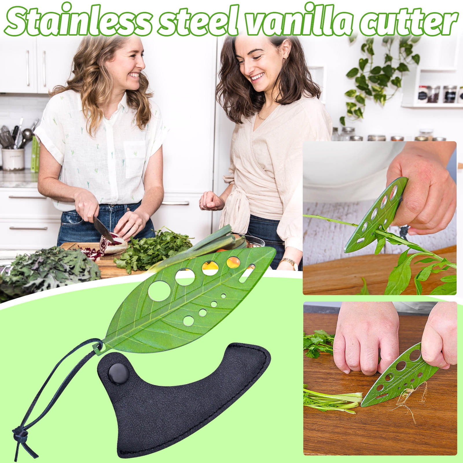 9 Holes Herb Stripper, Stainless Steel Herb Peeler, Herb Stripper ...