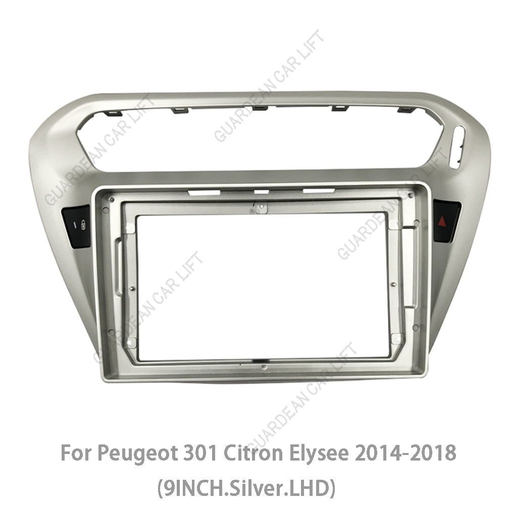 9 INCH Car Fascia Radio Android DVD Panel Dash Kit Install Adapter ...