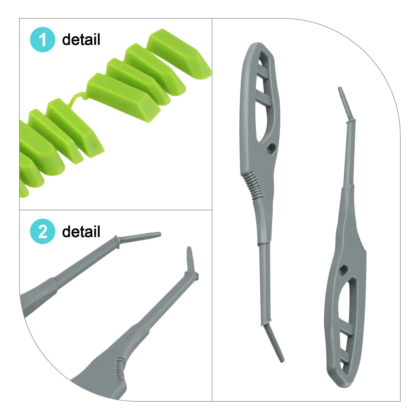 9 In 1 Silicone Caulking Tool Set With 2 Pieces And 9 Different Scraper ...