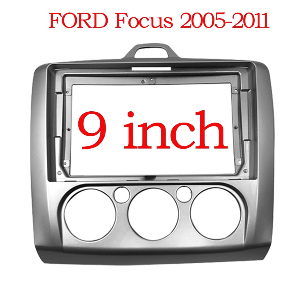 9 Inch 2 Din Car Radio Fascia Panel Dash Mounting Frame For Ford Focus ...
