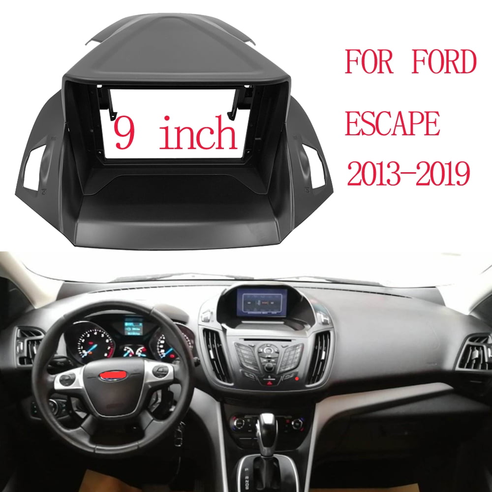 9 Inch 2din Car Fascia for FORD ESCAPE 2013-2019 Kuga Radio Panel Dash ...