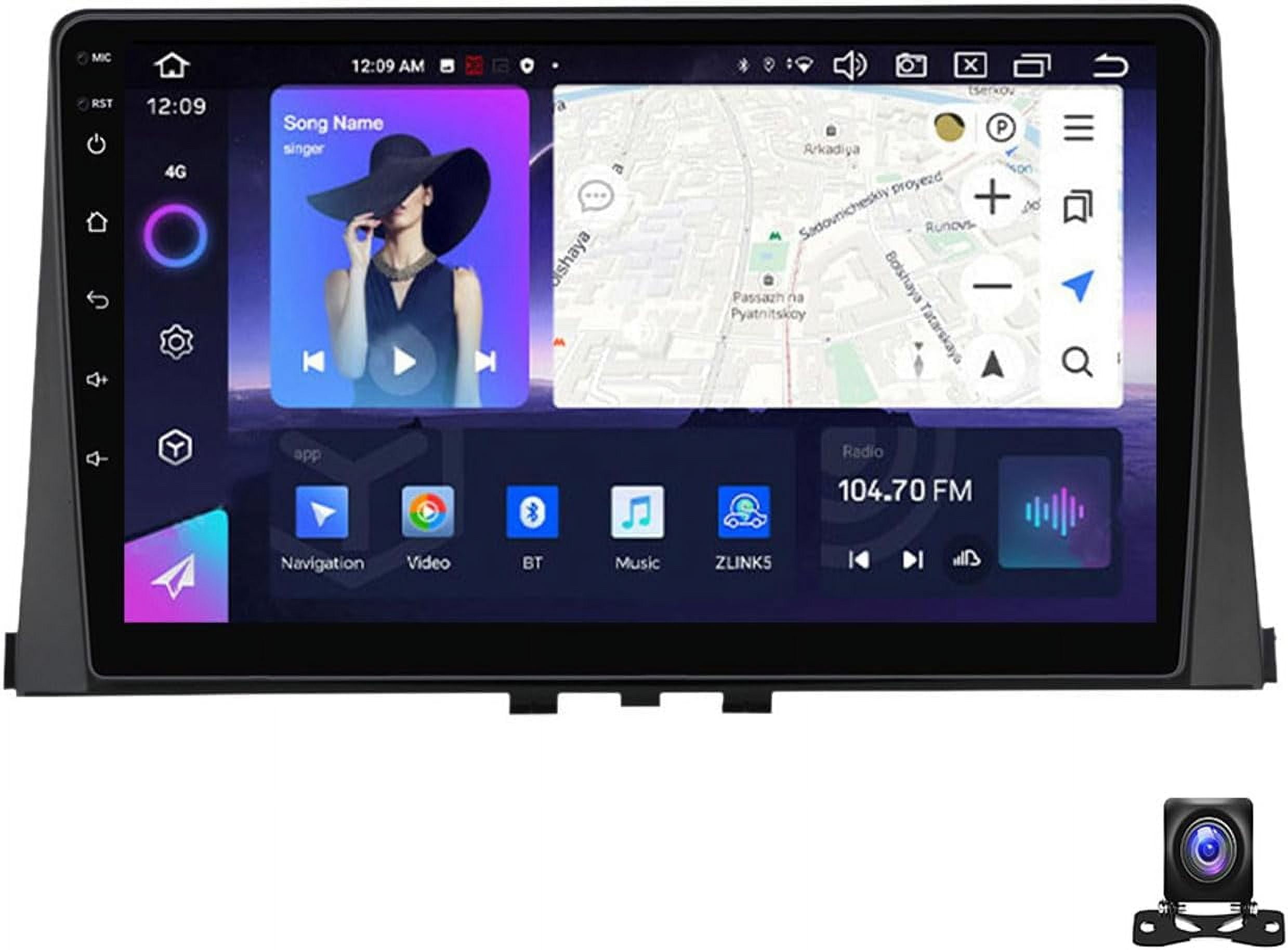 9 Inch Android 13 Car Stereo Multimedia Car Radio for Citroen Berlingo ...