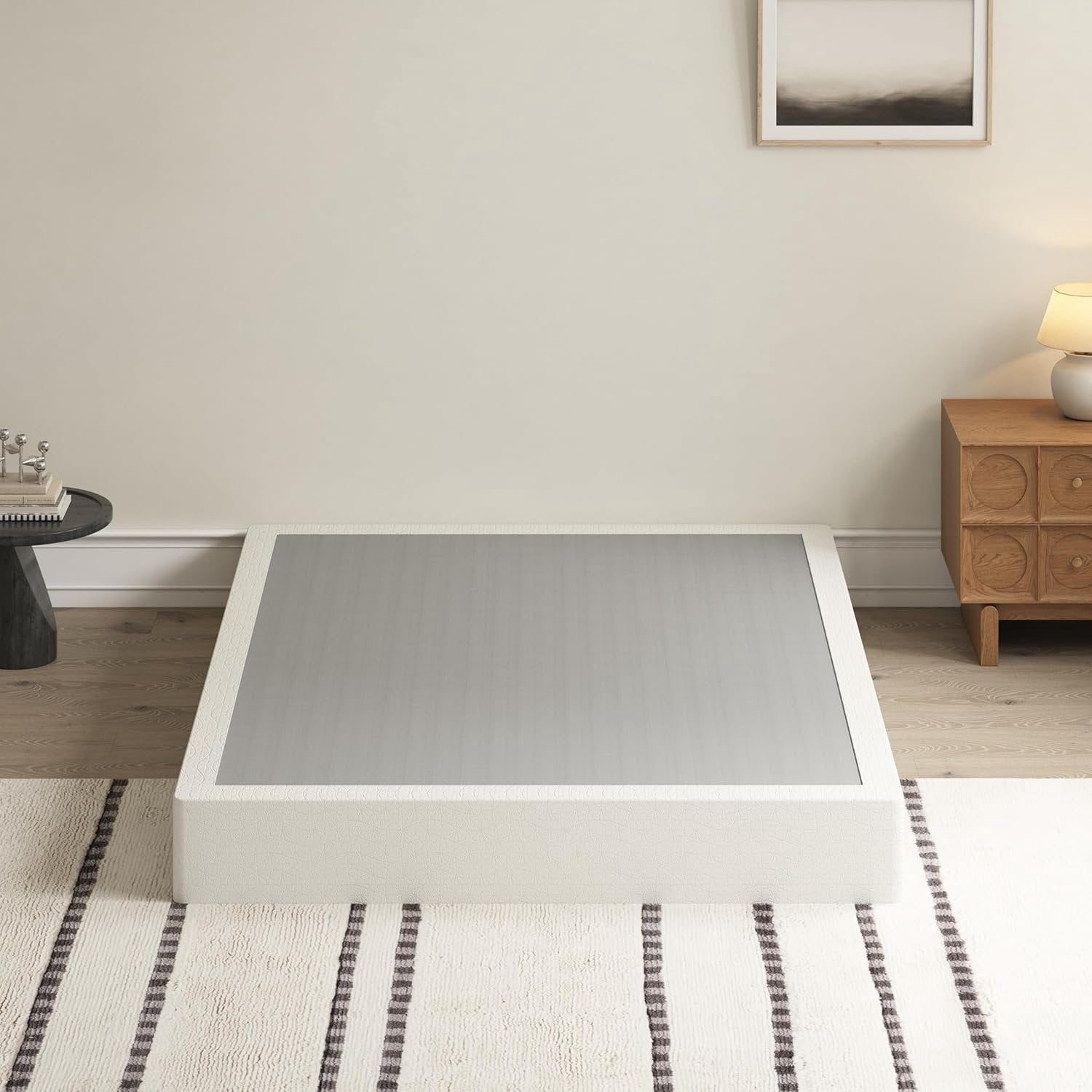 9 Inch Box Spring for Full Bed Bases - Heavy Duty Metal Mattress ...