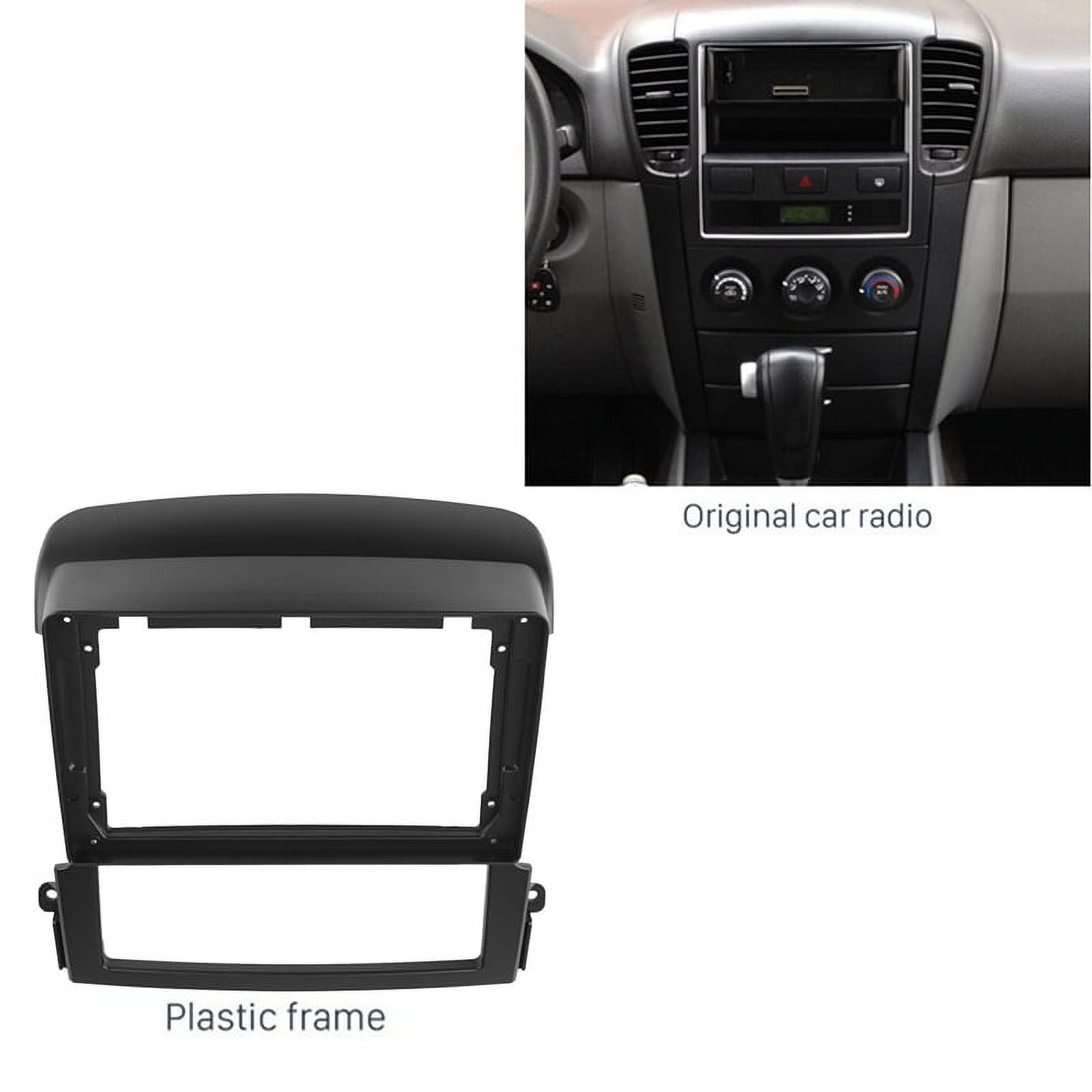 9 Inch Car Fascia for 2004-2008 2Din Stereo Fascia Panel Dash Mount ...
