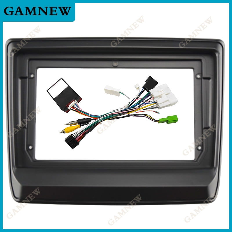 9 Inch Car Frame Fascia Adapter Android Radio Dash Fitting Panel Kit For Isuzu D-MAX 2020 ...