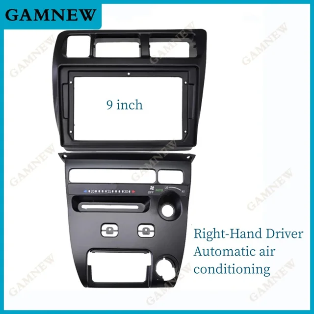 9 Inch Car Frame Fascia Adapter Android Radio Dash Fitting Panel Kit For Toyota Corolla Sprinter ...