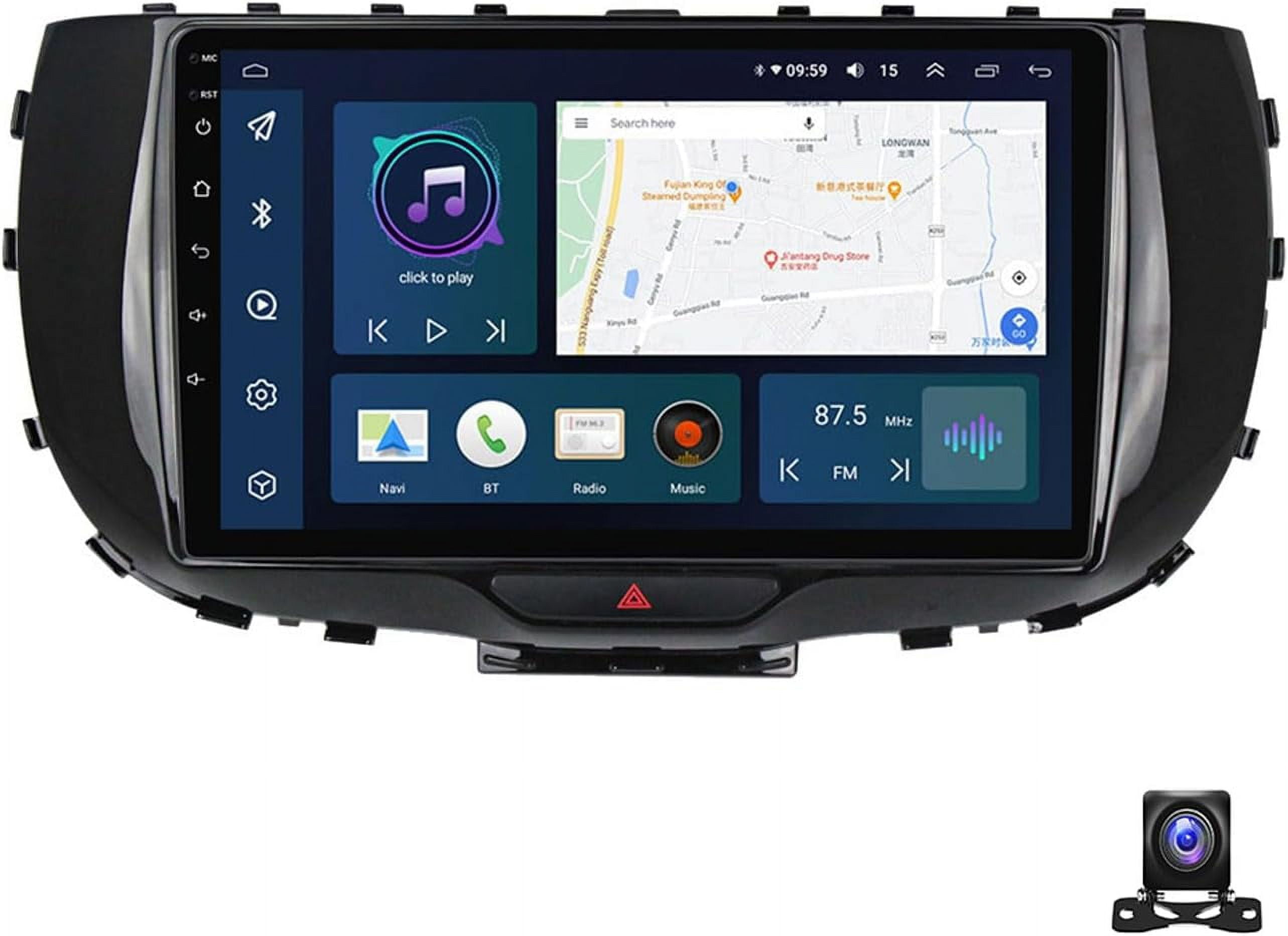 9 Inch Car Stereo Android 11 Radio for KIA Soul 2019~2020, Touch Screen ...