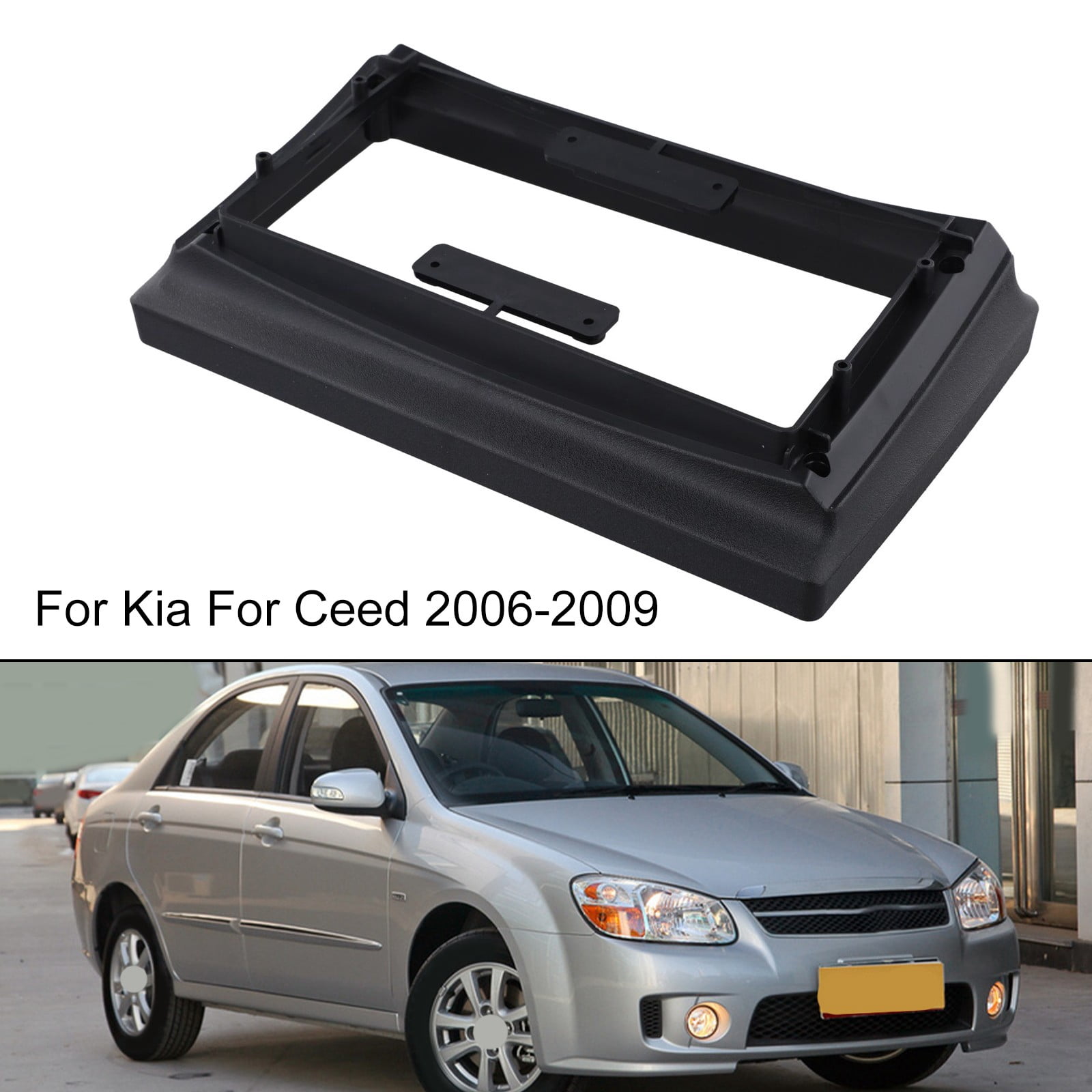 9 Inch Car Stereo Radio Dashboard Frame Kit for Kia Ceed 2006-2009, ABS ...