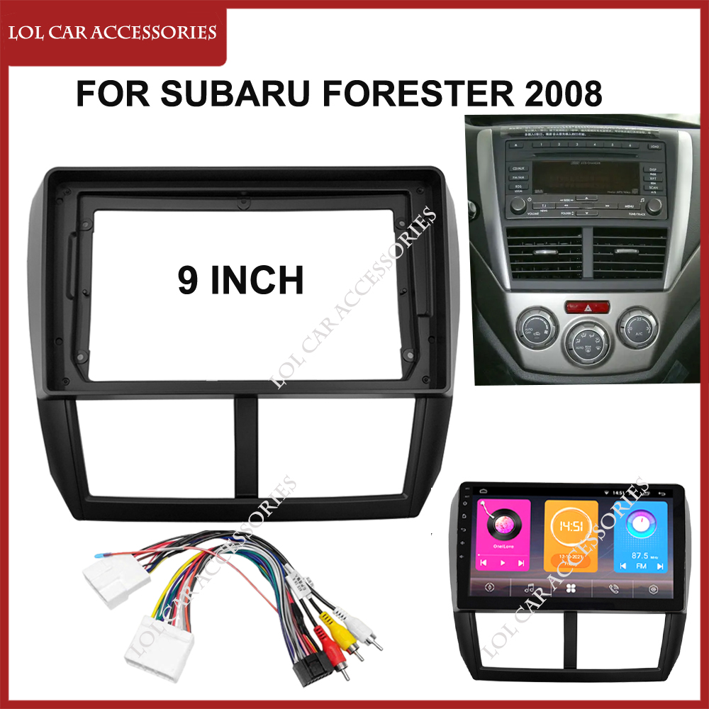 9 Inch Fascias For Subaru Forester 2008-2012 Car Radio Stereo Head Unit ...