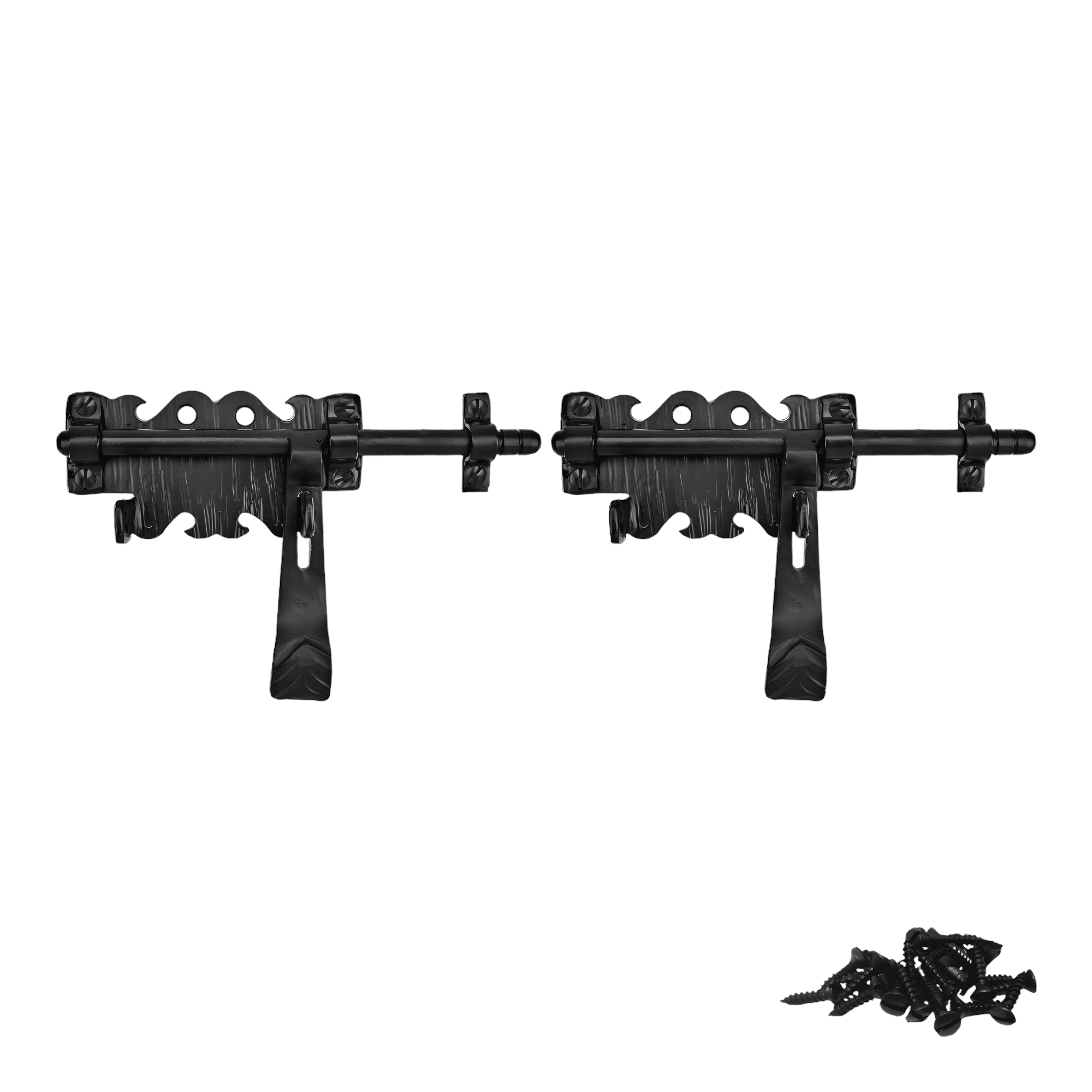 9 Inch Forged Iron Decorative Slide Bolt Gate Latch By Borderland ...