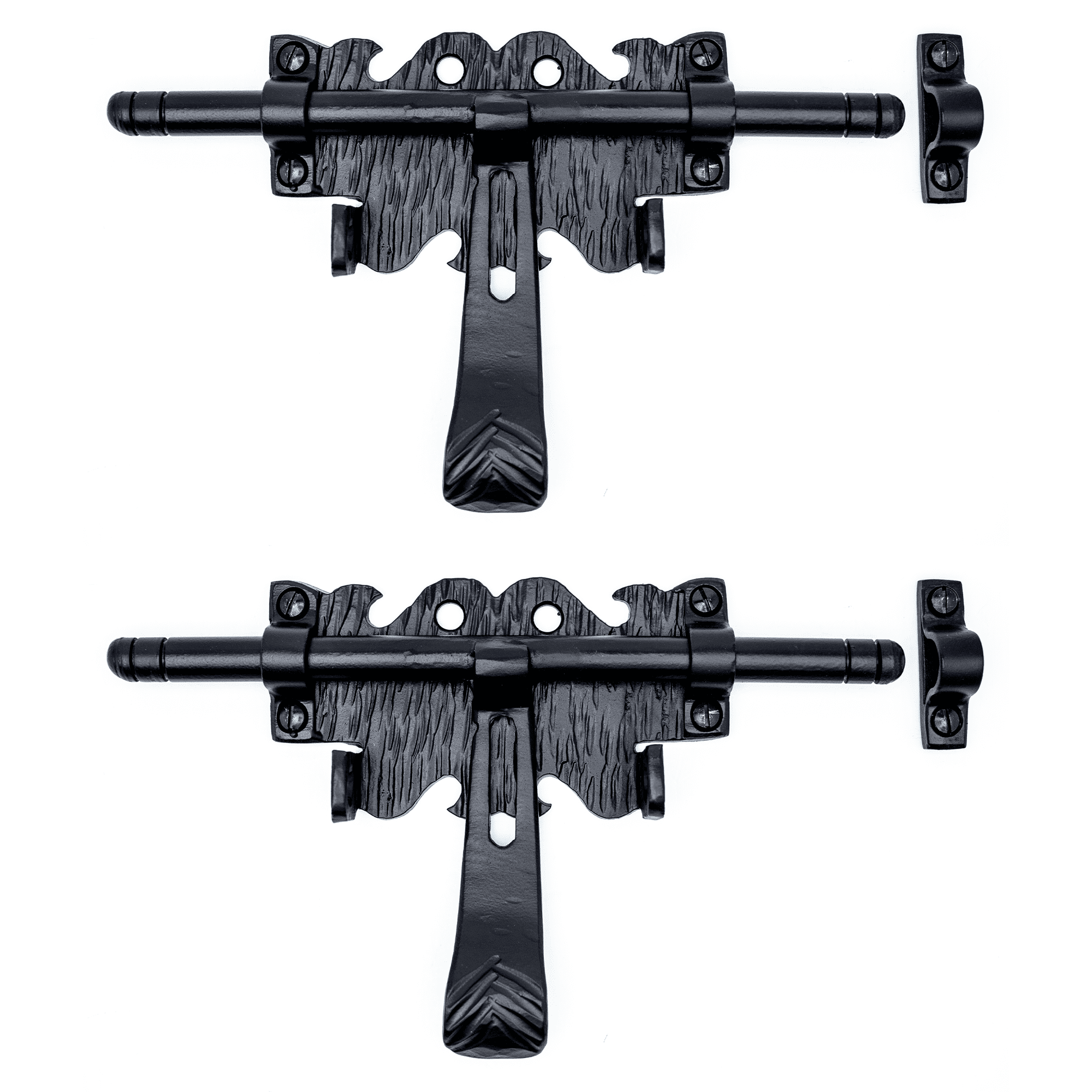 9 Inch Forged Iron Decorative Slide Bolt Gate Latch By Borderland ...