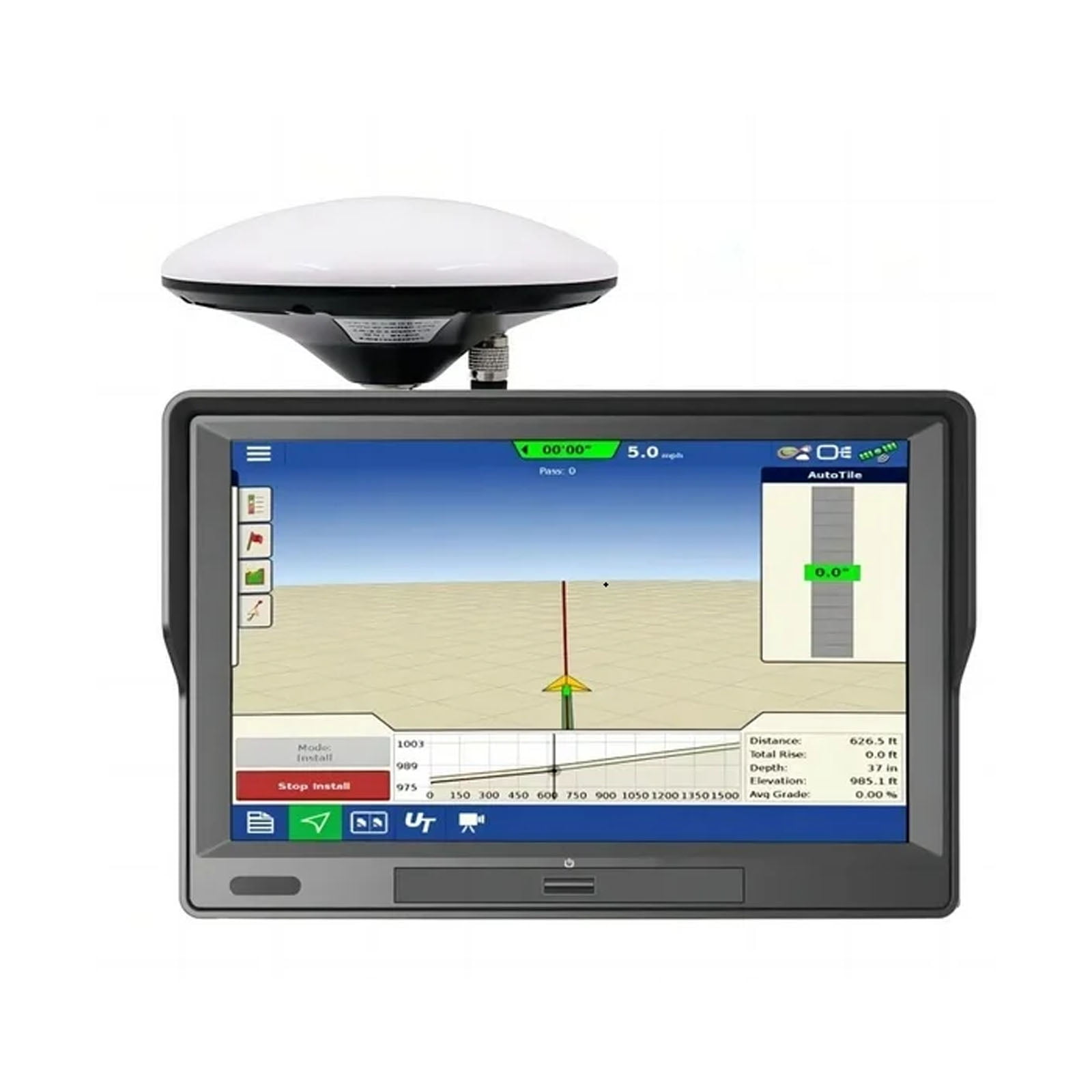 2025 Maps USA Canada Mexico OHREX 9" GPS Navigator For Truckers ...