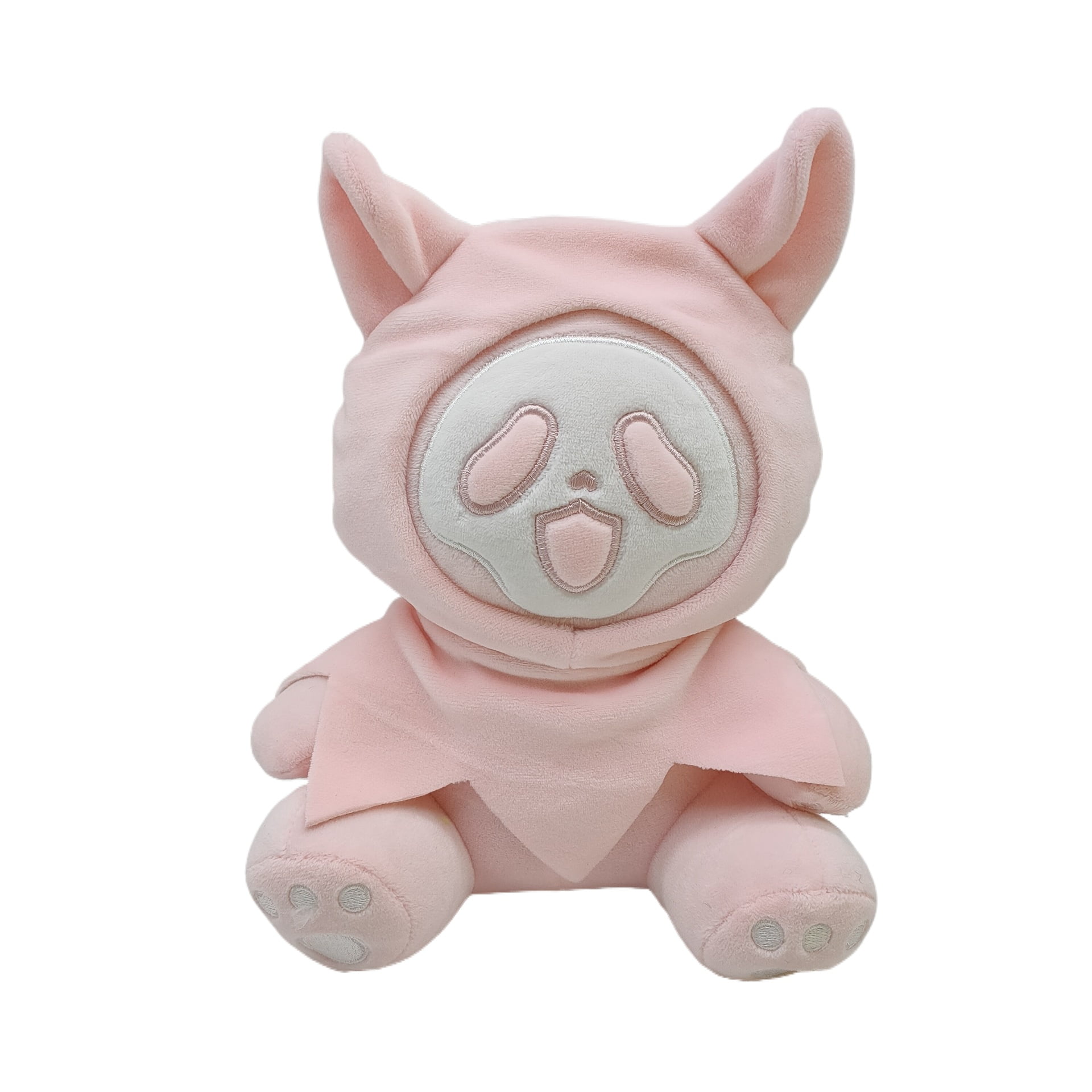 9 Inch Glow in the Dark Ghostface Plush Toy Soft Ghostface Stuffed Doll ...
