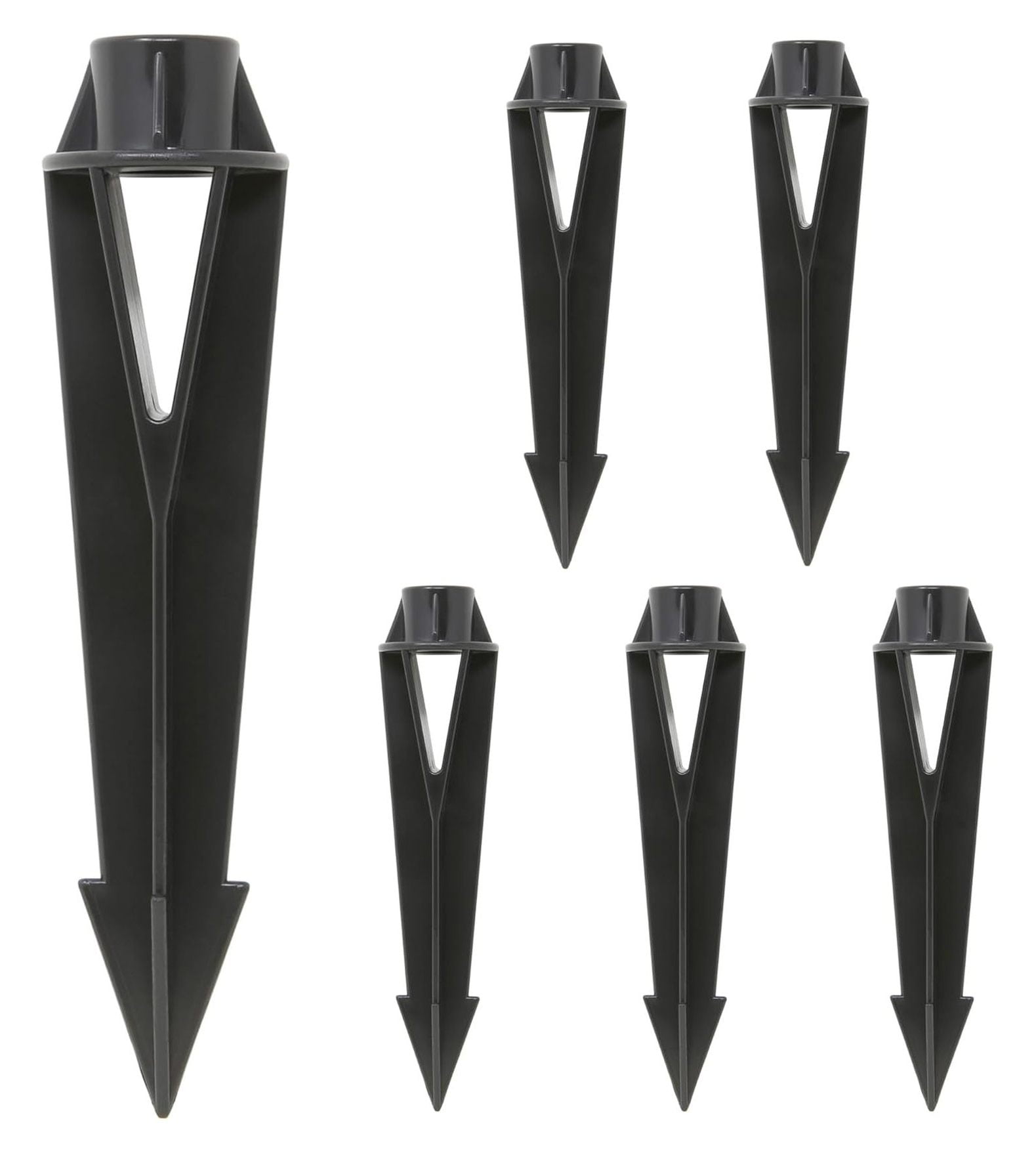 9-Inch Ground Stake, 1/2-14 NPSM Thread (6 Pack) - Walmart.com