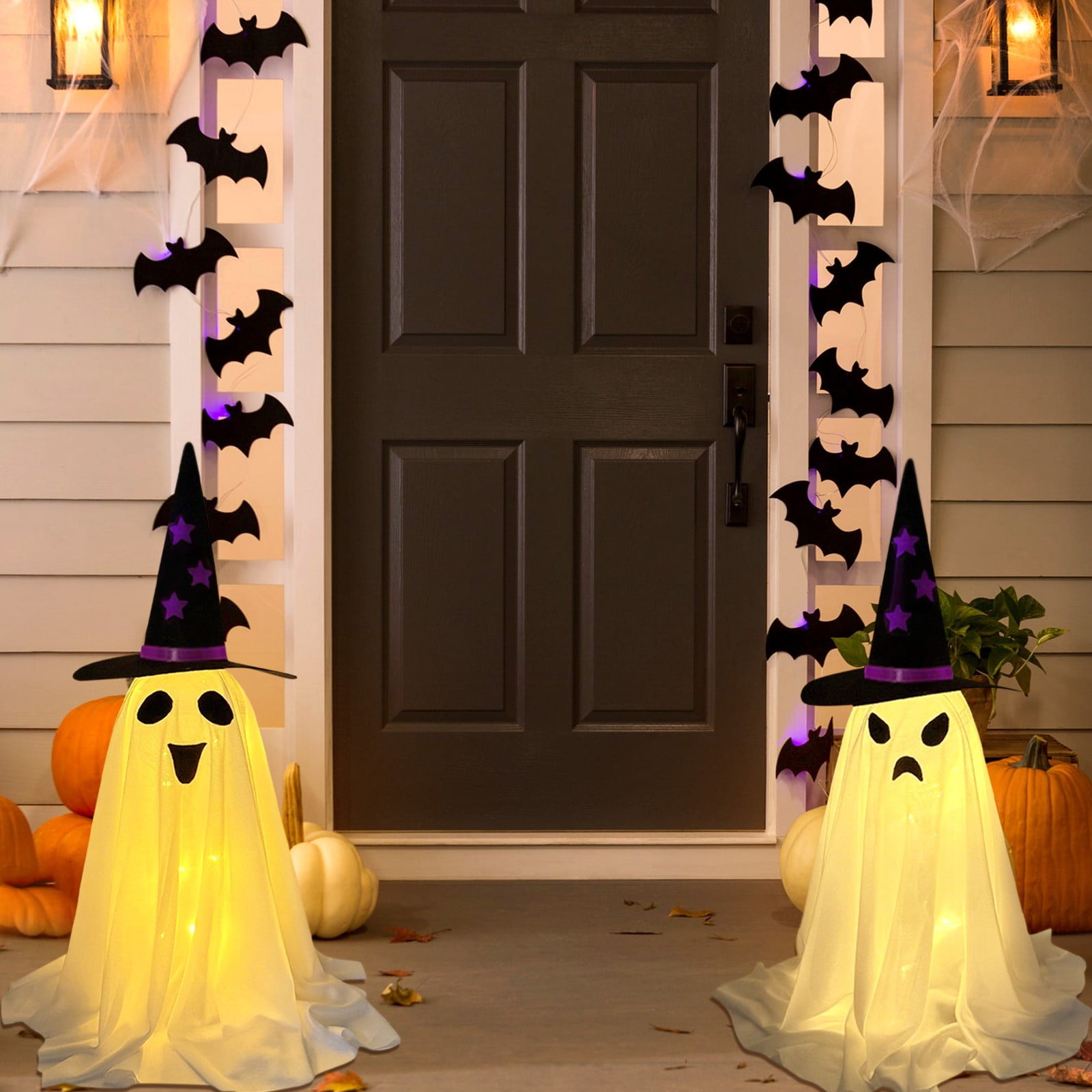 9 Inch Halloween Ghost Desktop Decoration Scary Halloween Decorations ...