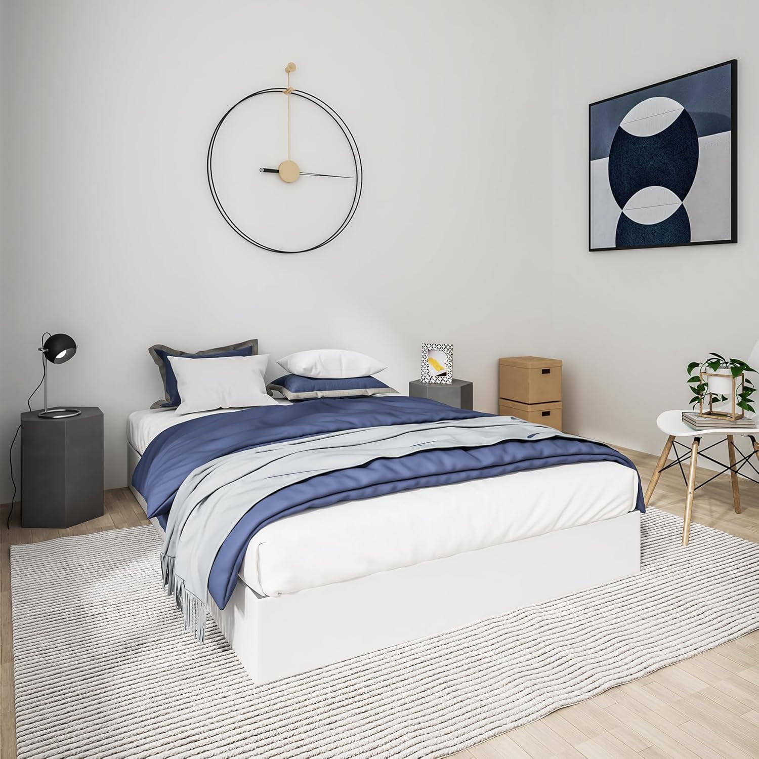 9 Inch High Metal Full Size Box Spring, Box Spring Full Size Bed Bases ...